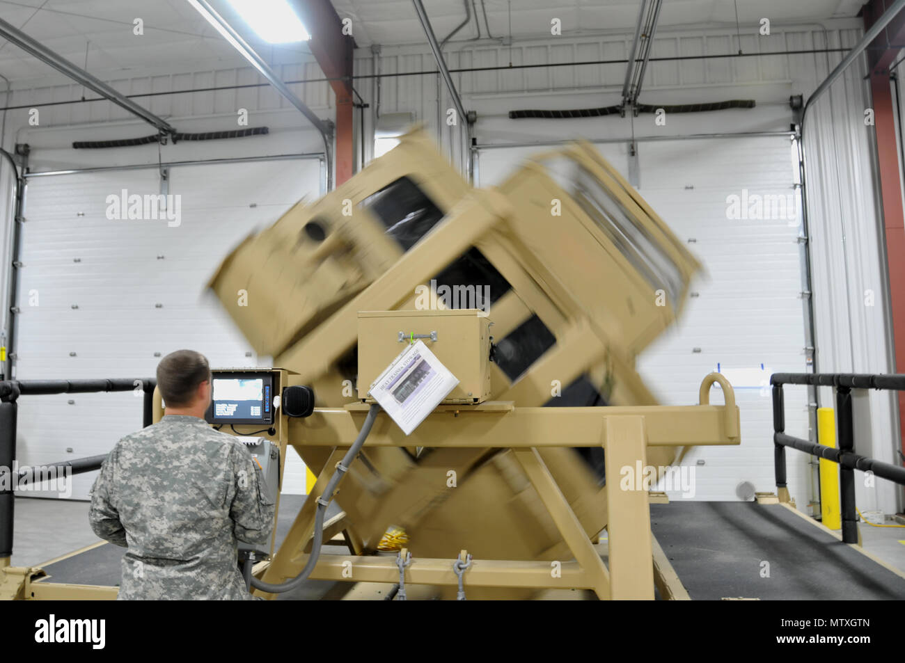 388th CM HHC Combat Support using the HEAT trainer at Fort McCoy WI. 6 ...