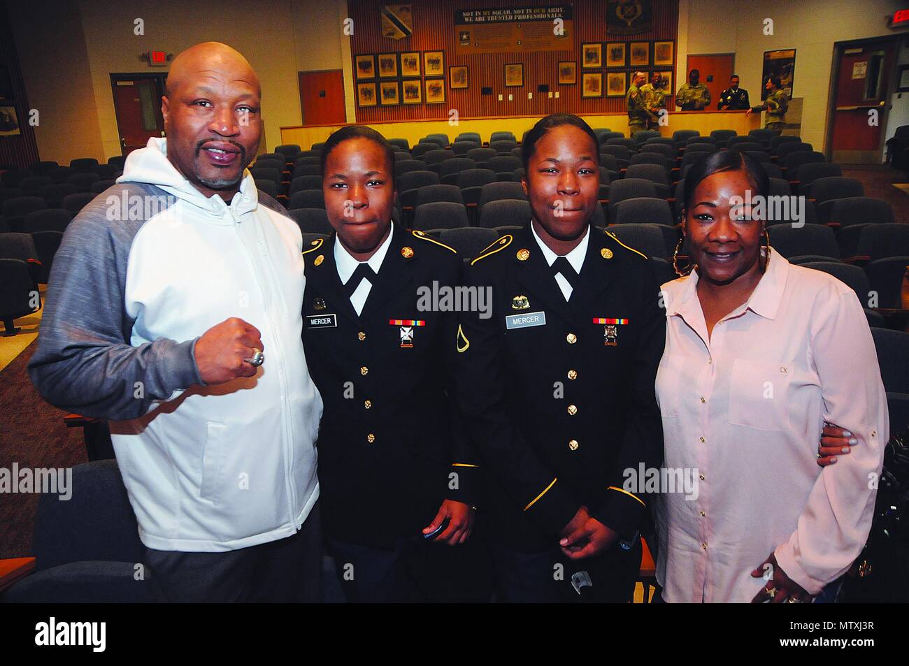 Olympic gold medalist and former champion boxer Ray “Merciless” Mercer ...