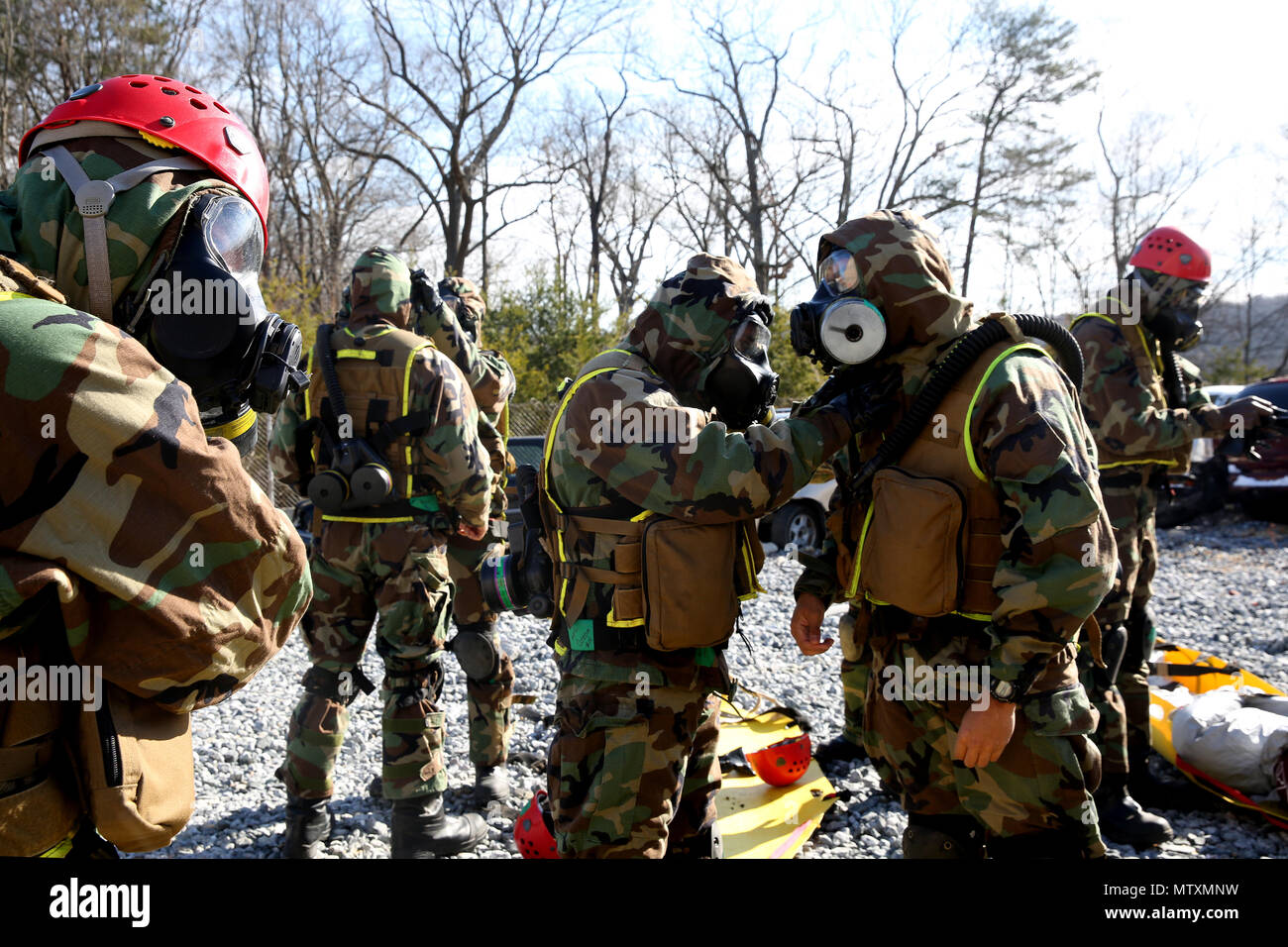 Marines and Sailors with Chemical Biological Incident Response Force ...