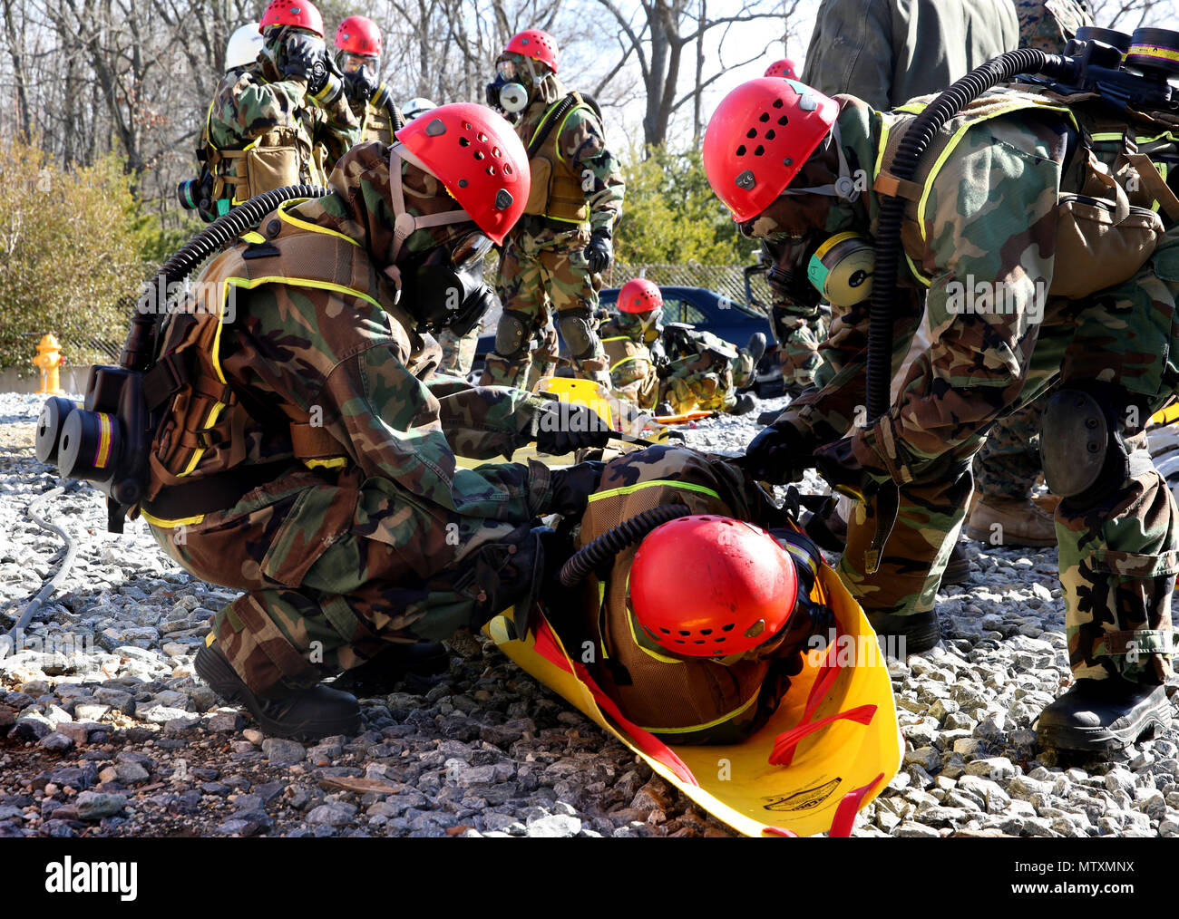 Marines and Sailors with Chemical Biological Incident Response Force ...