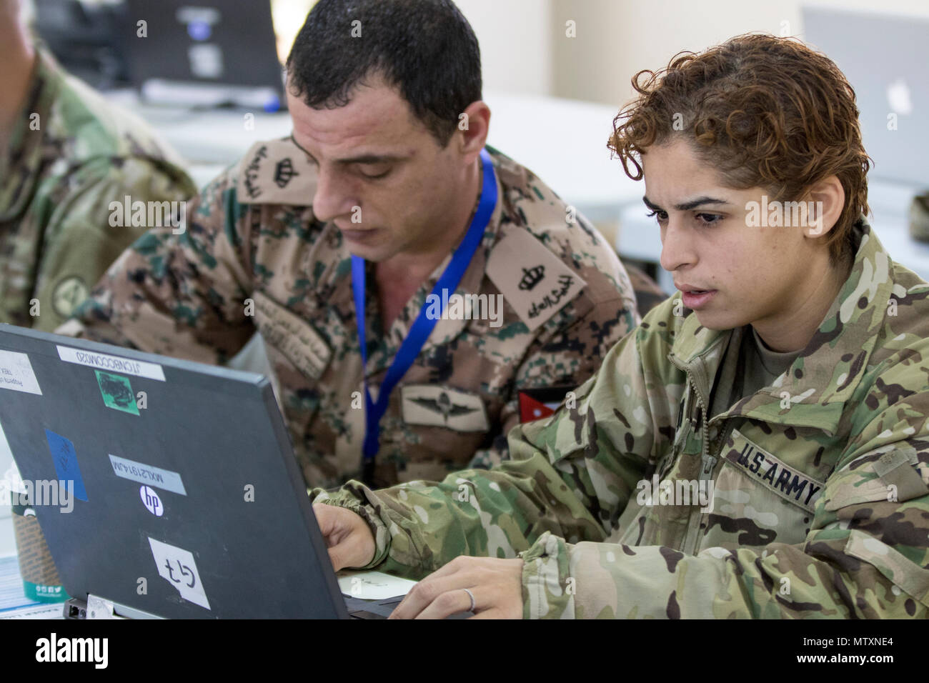 A logistics officer from 3rd Armored Brigade Combat Team, 1st Armored ...
