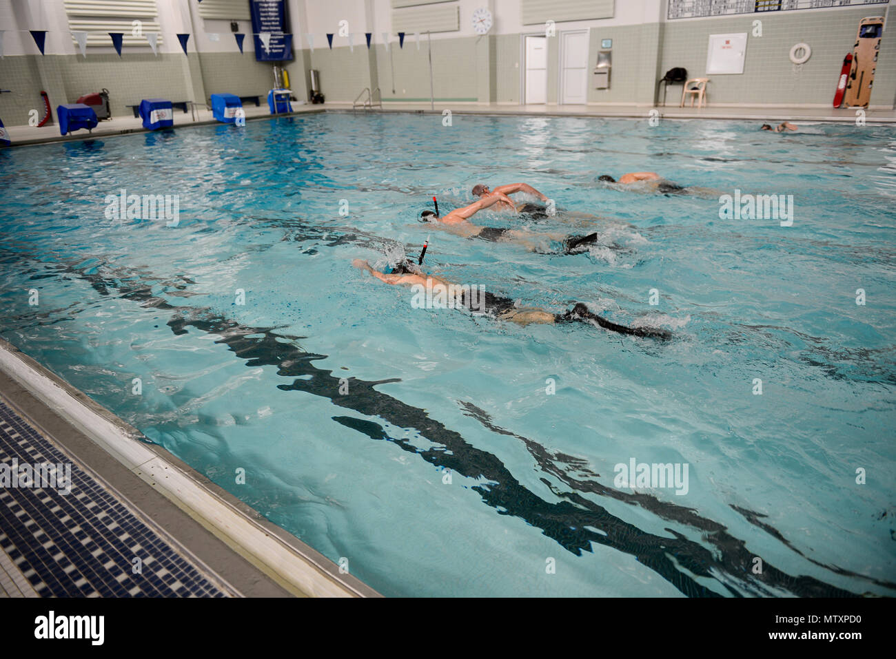 The aviation survival technician shop at Coast Guard Air Station Cape ...