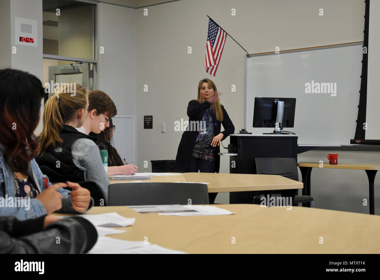 A civil engineer with the u s army corps of engineers hi-res stock ...