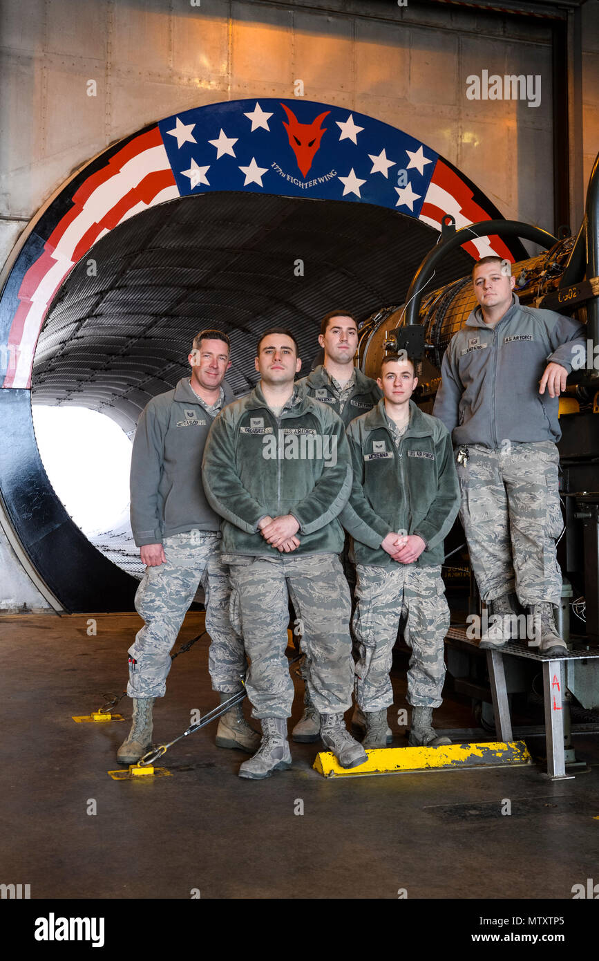 Air National Guardsmen from New Jersey's 177th Fighter Wing, “Jersey ...