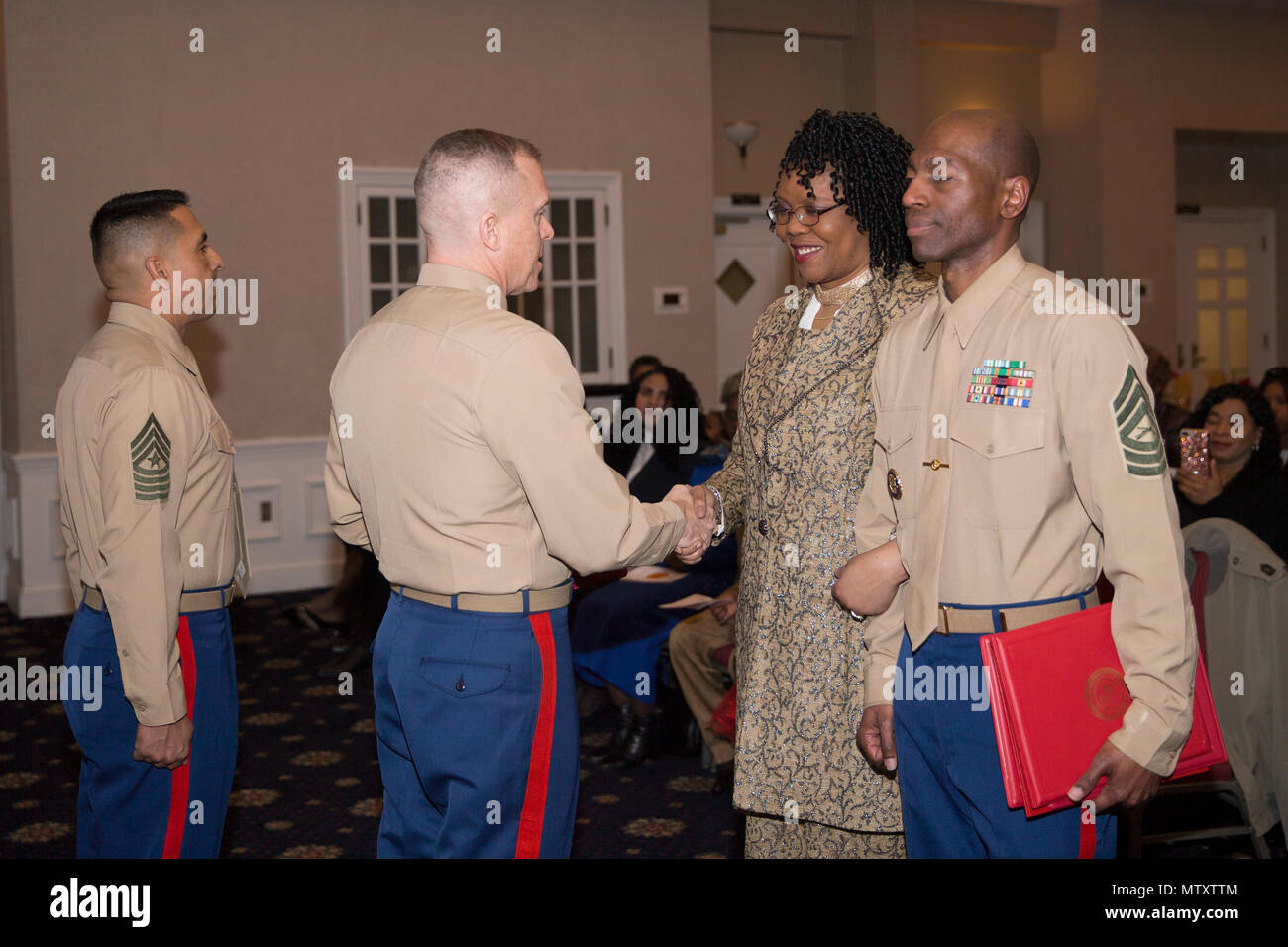 U.S. Marine Corps Col. Rollin D. Brewster, commanding officer, Marine ...