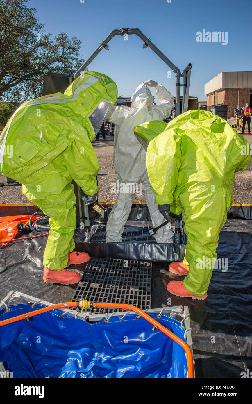 Maxwell AFB, AL - Maxwell Air Force base conducts a Chemical ...