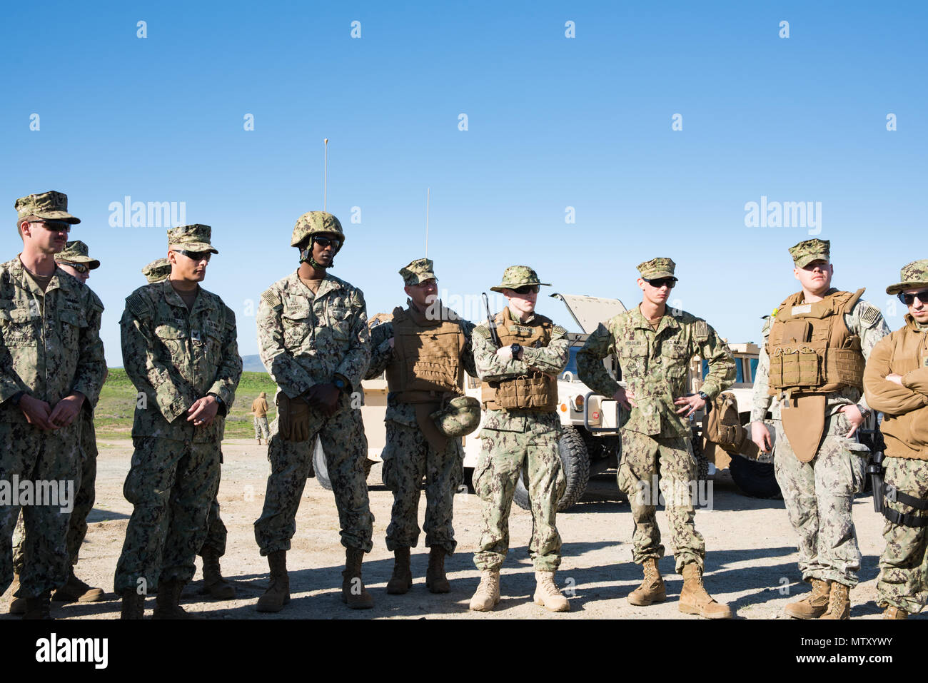 CAMP PENDLETON, Calif. (Jan. 17, 2017) - Sailors attached to Amphibious ...