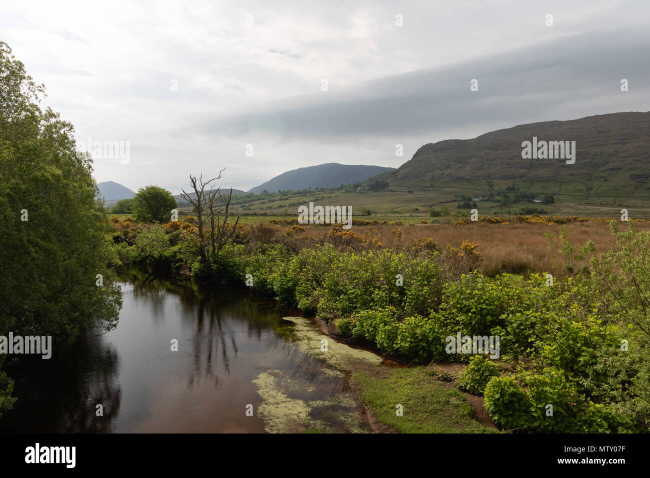 Landscape Ireland, Connemara Rural Landscape, Connemara, Ireland Stock ...