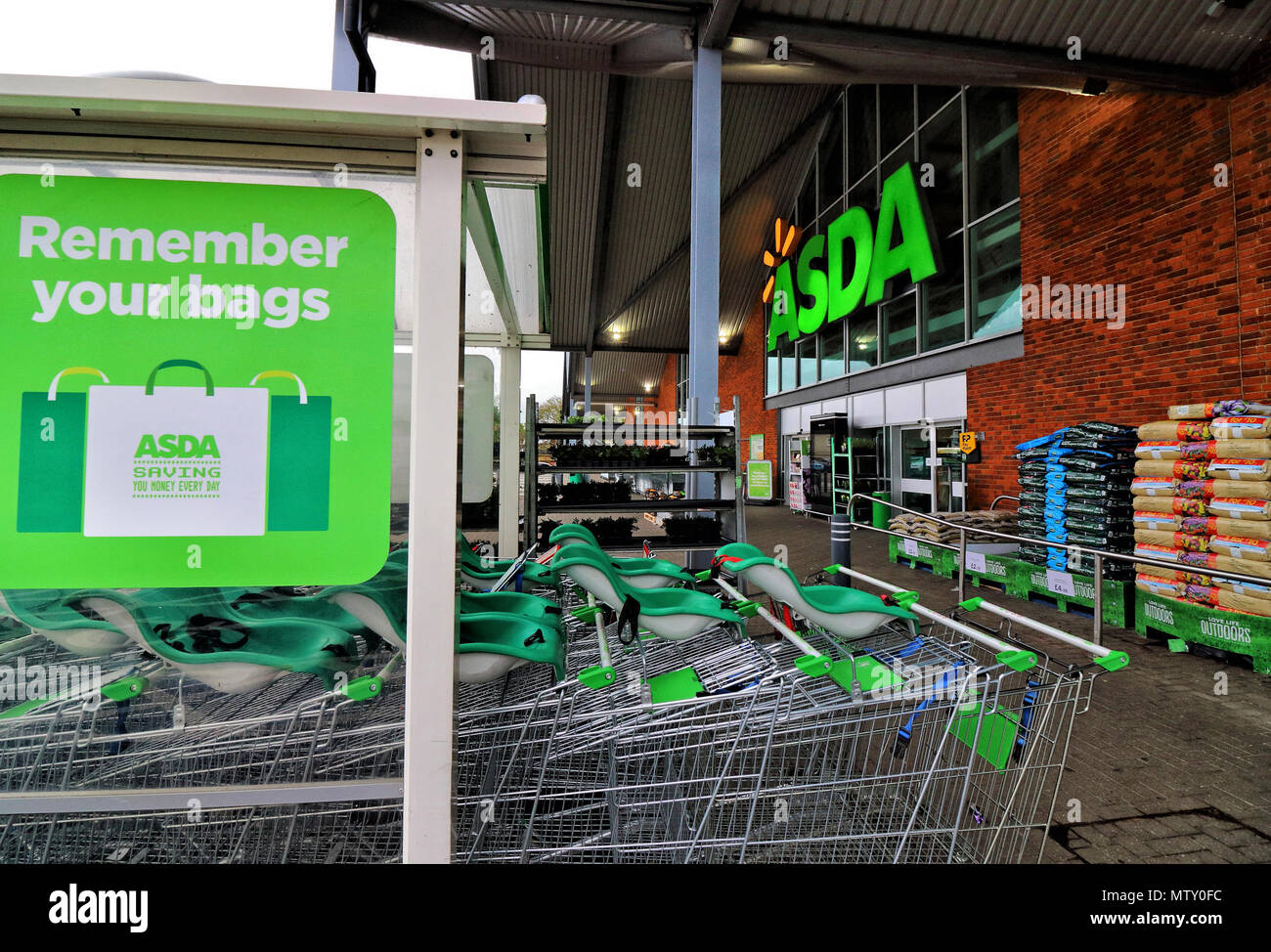 British supermarket chains Asda and Sainsbury's are reported to be in ...