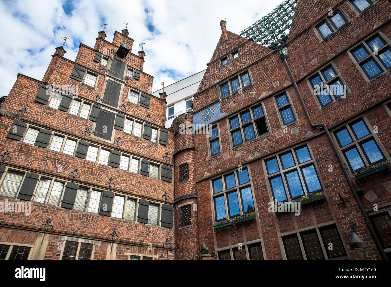 Museum in roselius house old town bremen germany hi-res stock ...