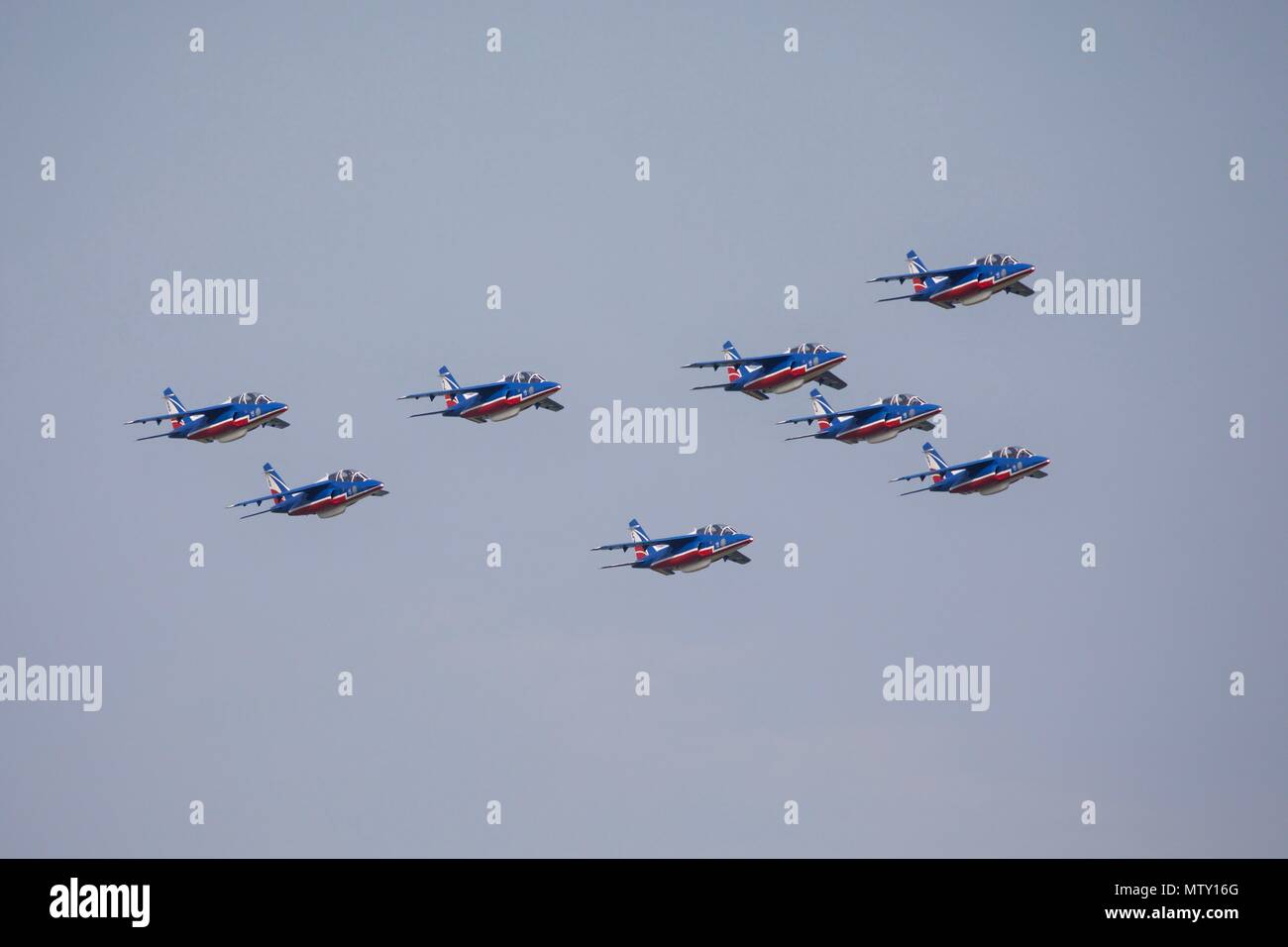 Patrouille de france paf hi-res stock photography and images - Alamy