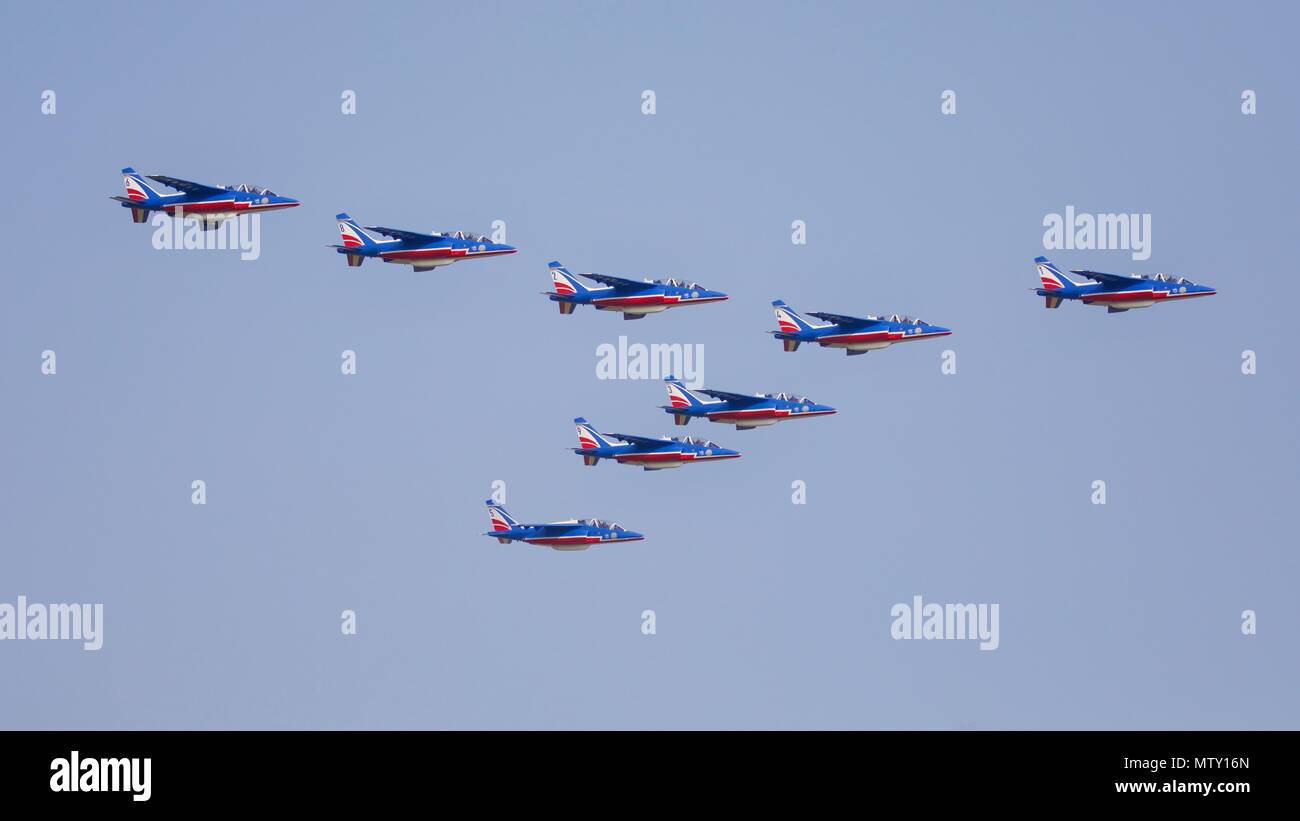 Patrouille de france paf hi-res stock photography and images - Alamy