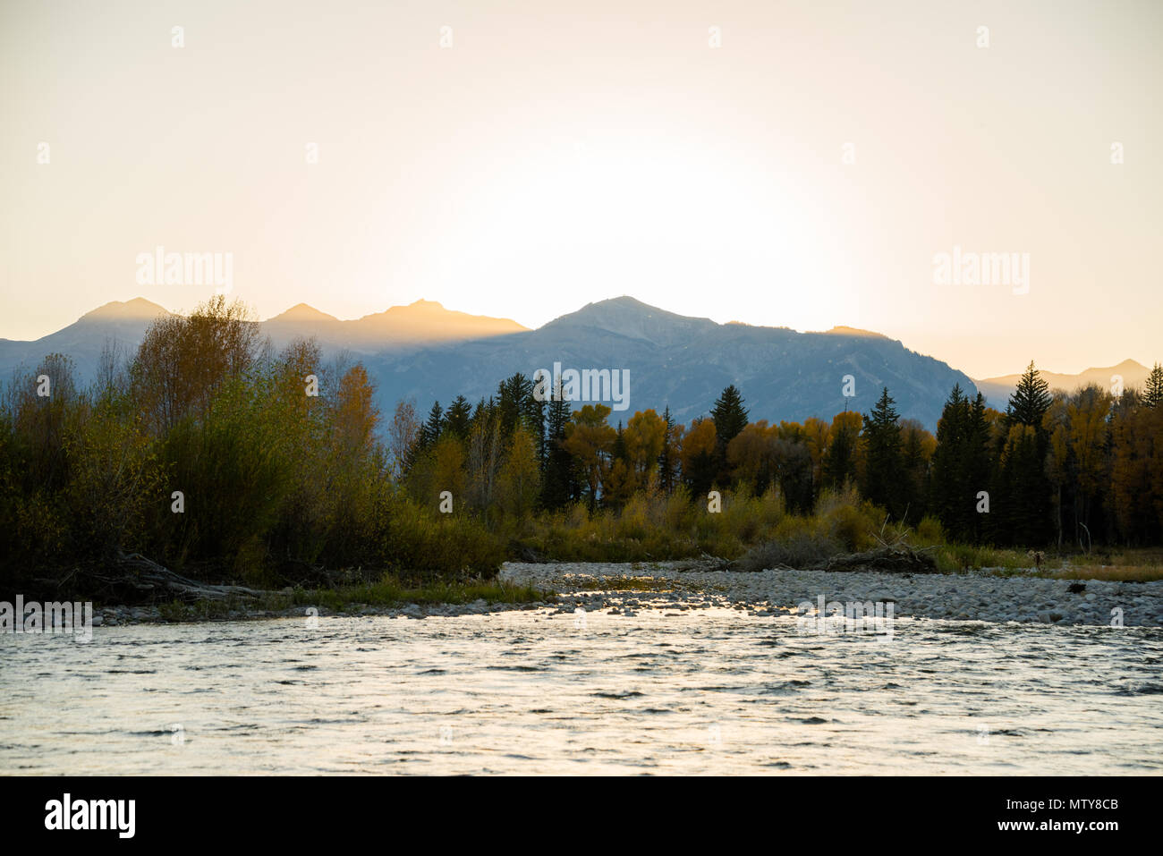 Peaceful river setting hi-res stock photography and images - Alamy