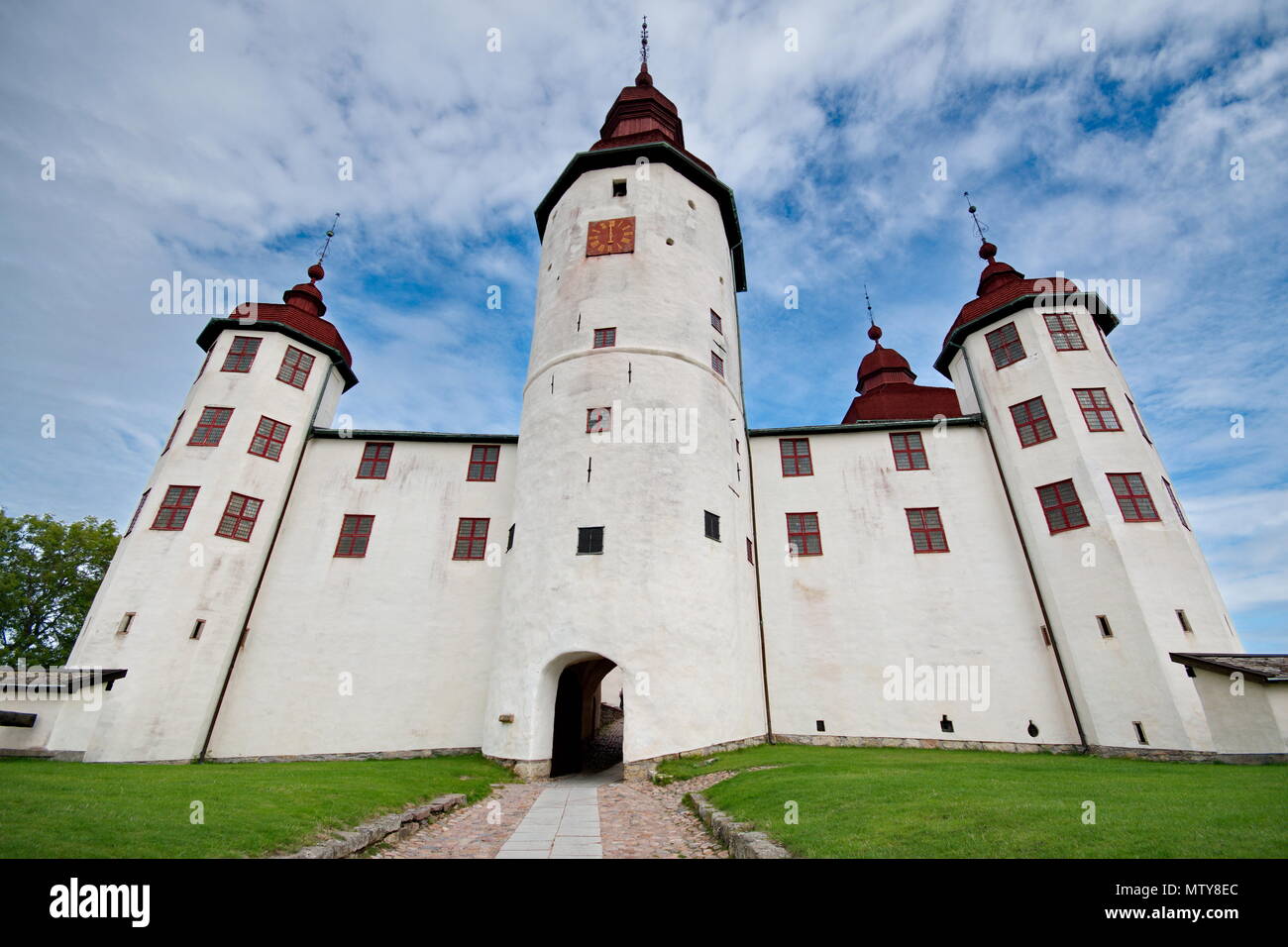 Lacko castle in Sweden Stock Photo - Alamy