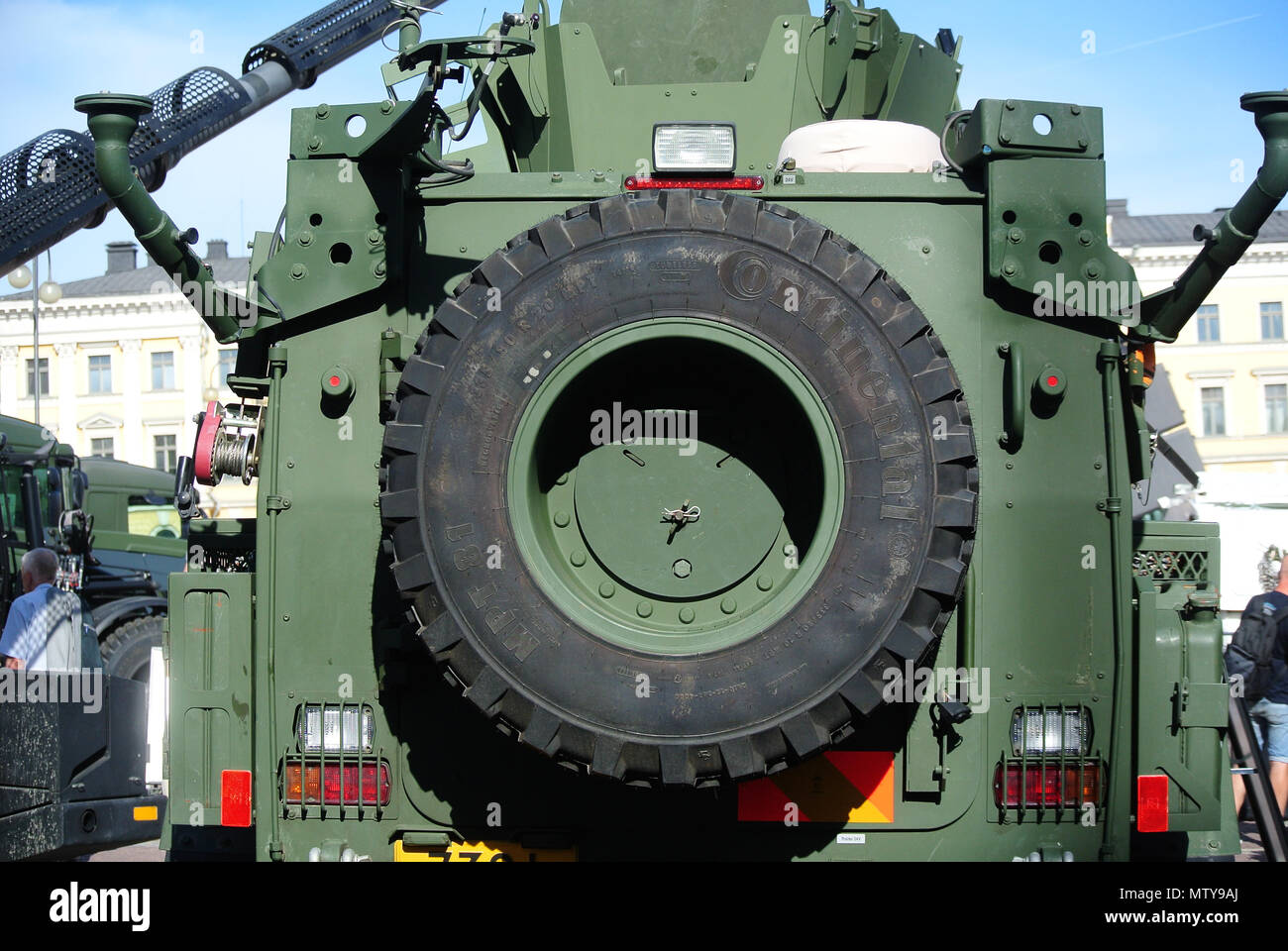 Finnish Defence Forces 100 Festival underway in Helsinki Stock Photo ...