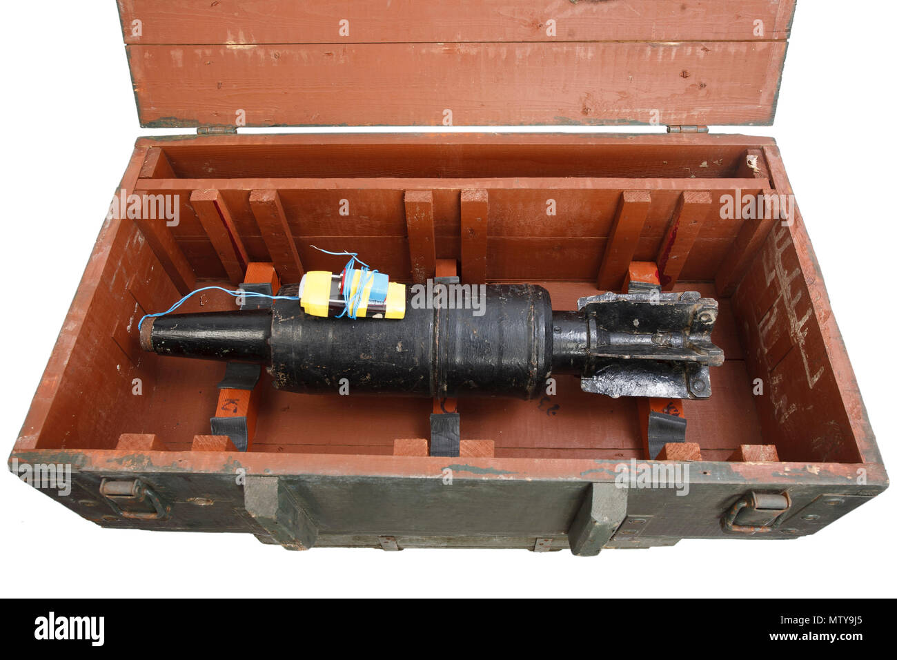 IED (improvised explosive device) with 125mm Tank HEAT Projectile Stock ...