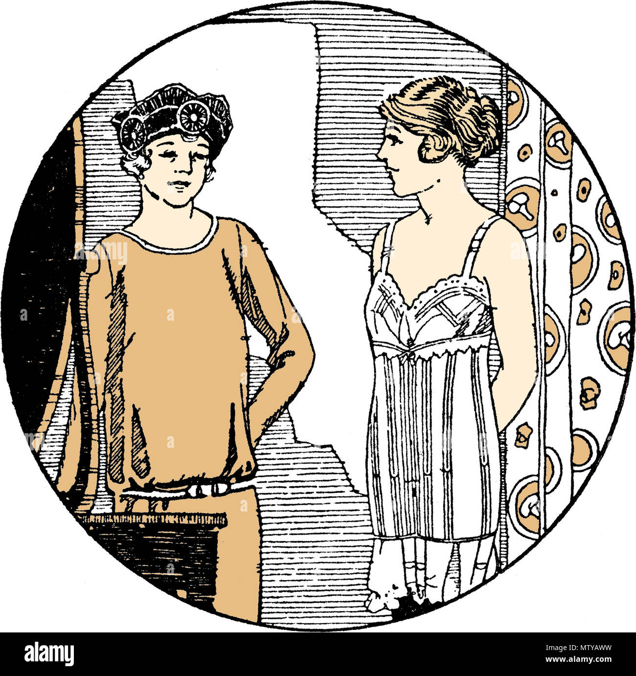 . English: a advertising for spirella corset . 1924. Spirella 569 ...
