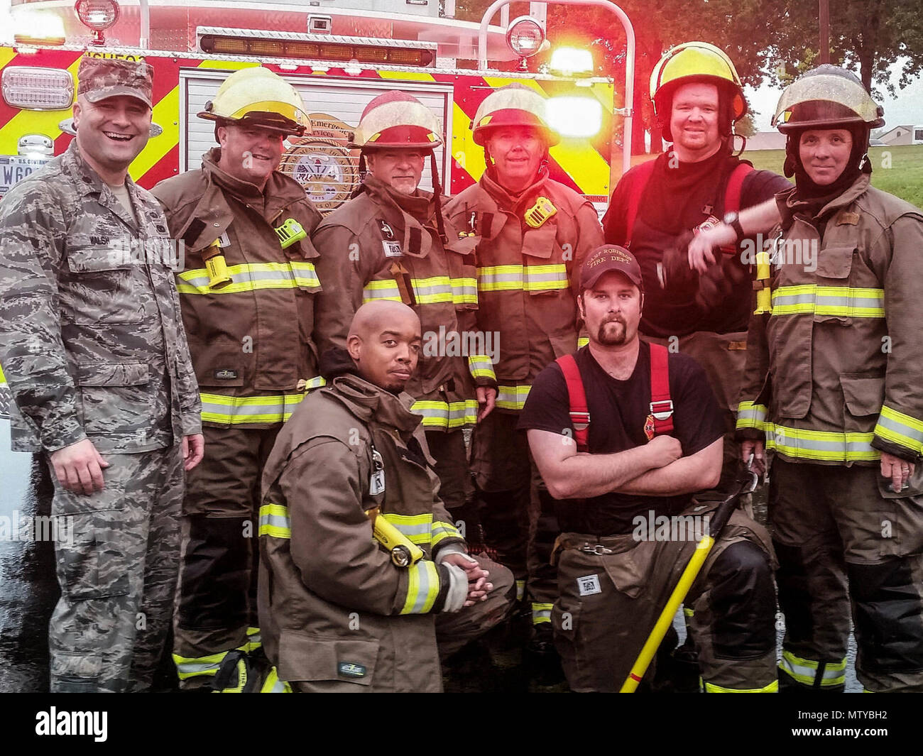 Maj. Ryan Walsh (left), District of Columbia National Guard’s Joint ...