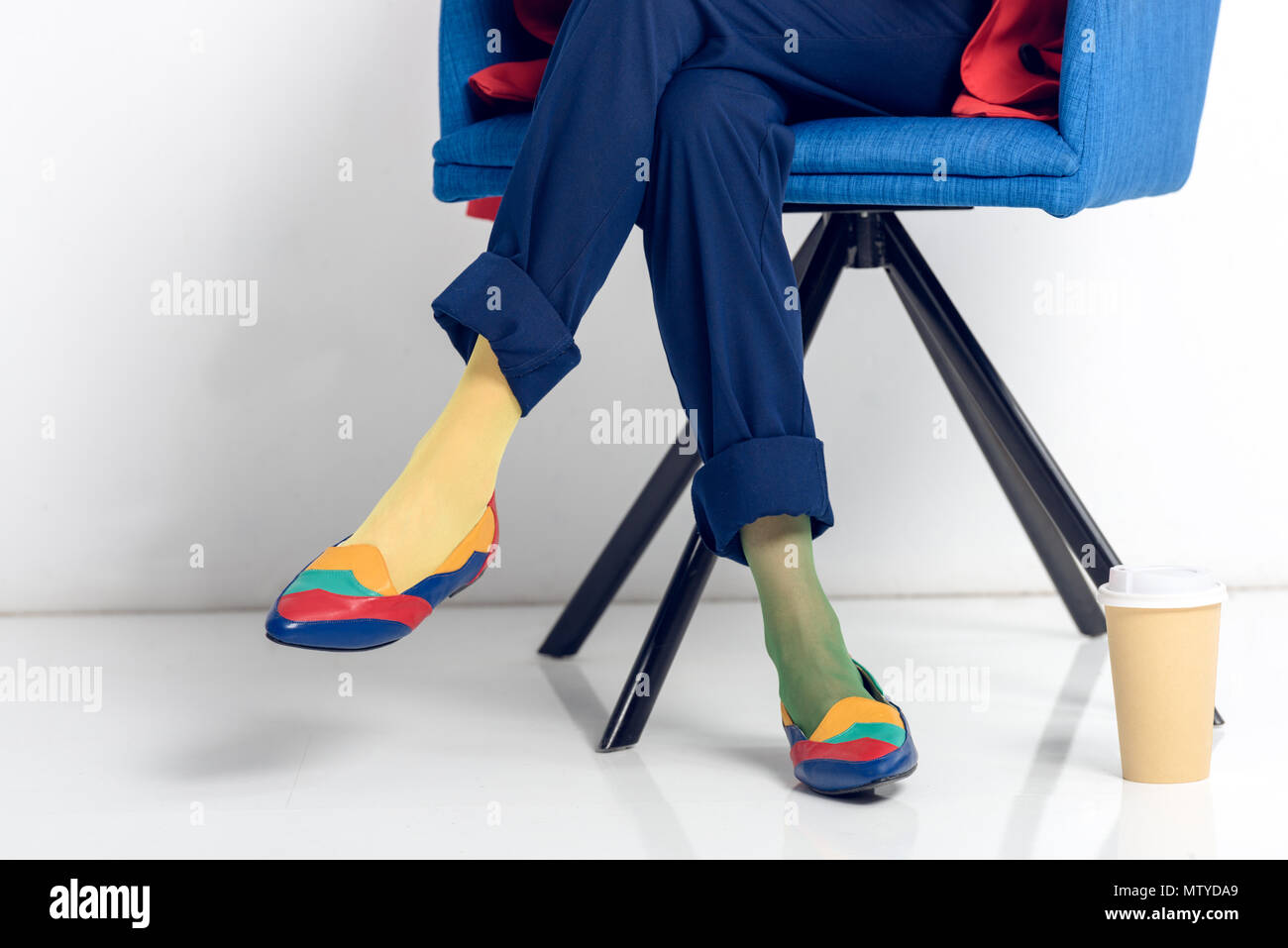 Feet up cup of tea hi-res stock photography and images - Alamy