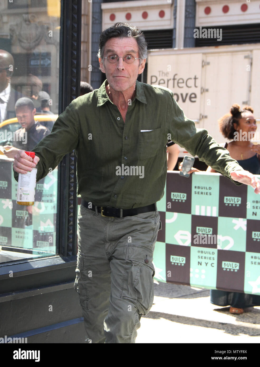 NEW YORK, NY May 29, 2018:: John Glover at Build Series to talk about ...