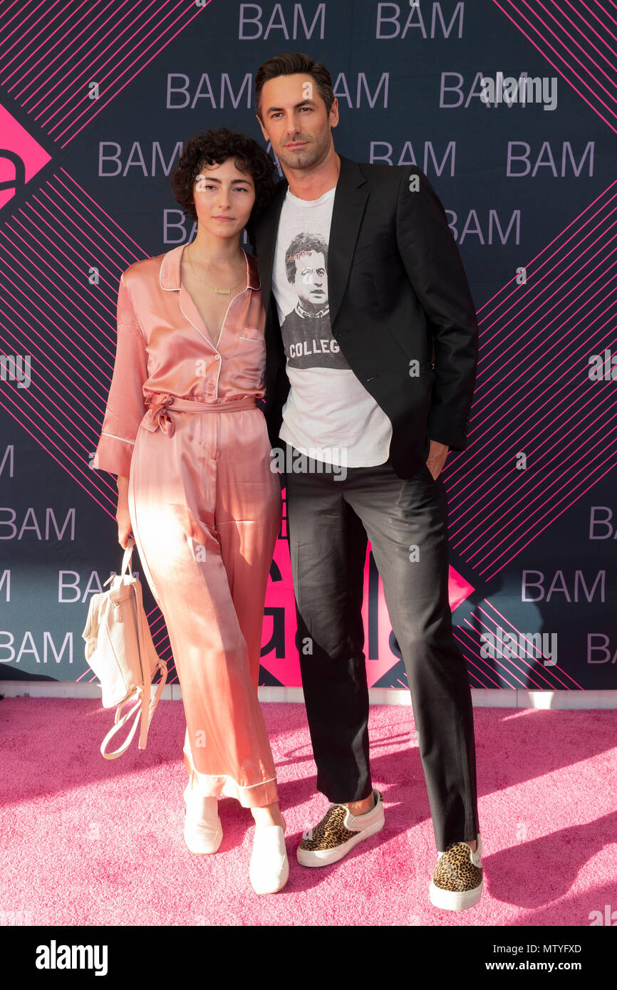 New York, NY - May 30, 2018: Jenna Josepher and Josh Wald attend the ...