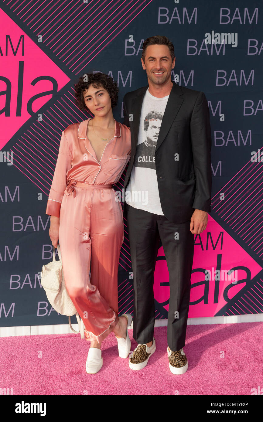 New York, NY - May 30, 2018: Jenna Josepher and Josh Wald attend the ...