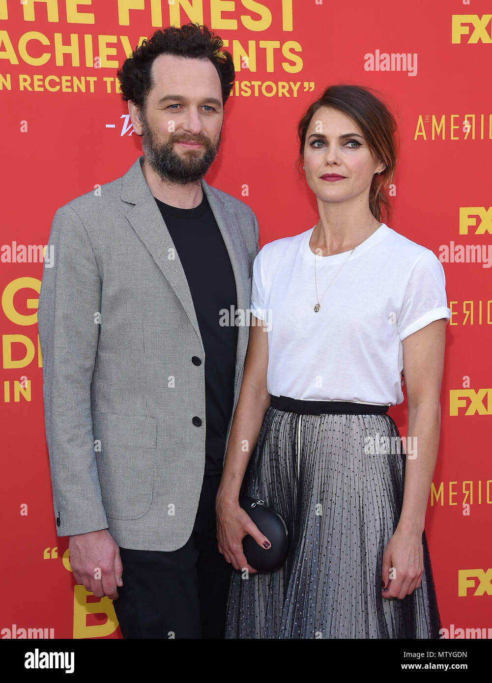 North Hollywood, California, USA. 30th May, 2018. Matthew Rhys and Keri ...