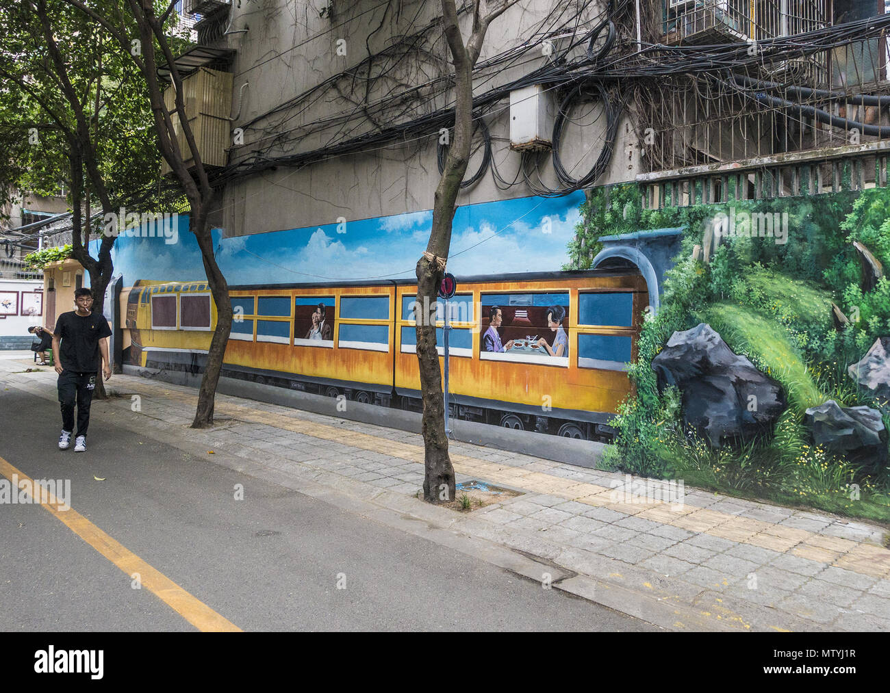 Chengdu, Chengdu, China. 31st May, 2018. Chengdu, CHINA-Paintings of ...