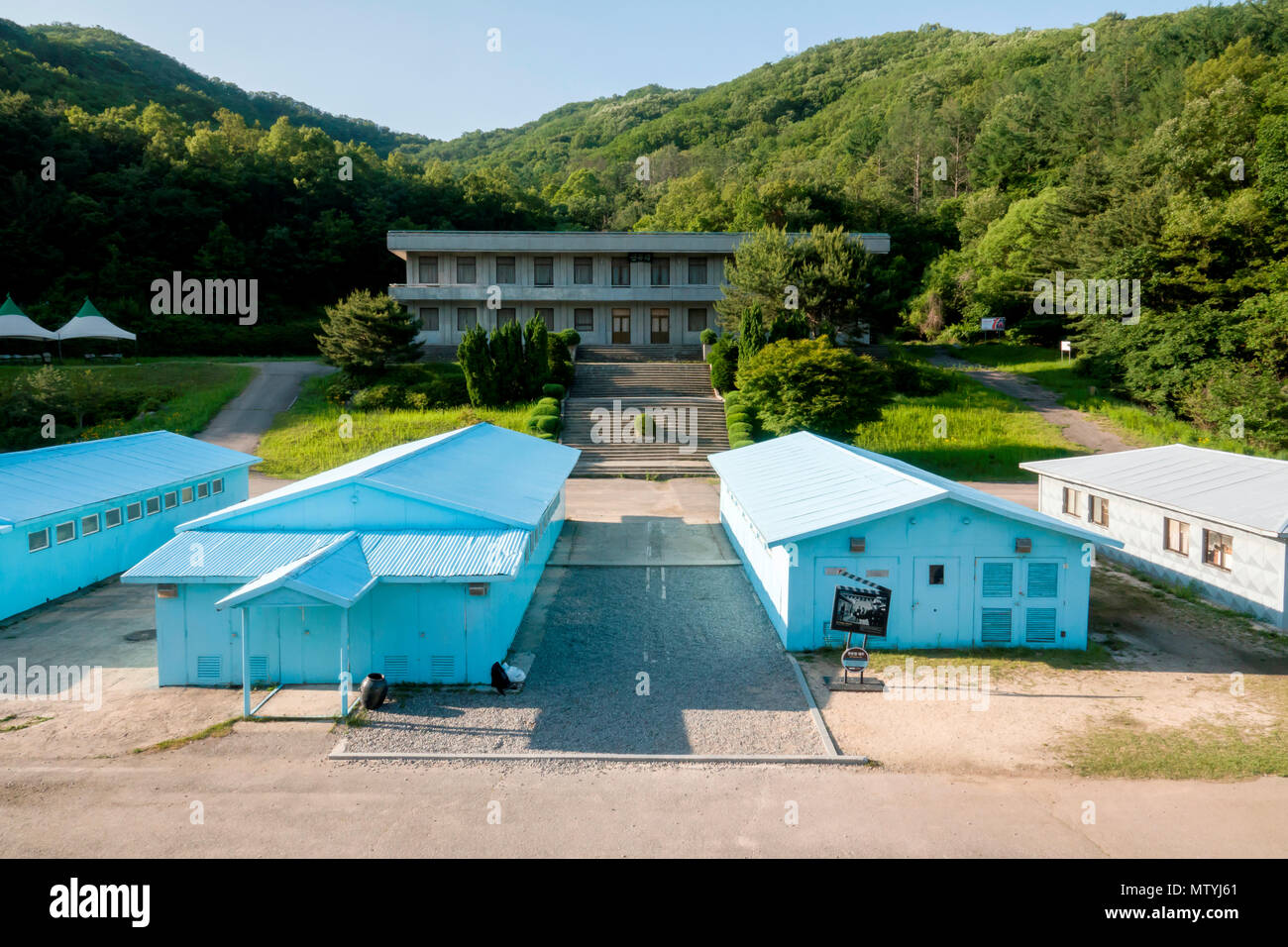 Replica of the truce village of panmunjom hi-res stock photography and ...