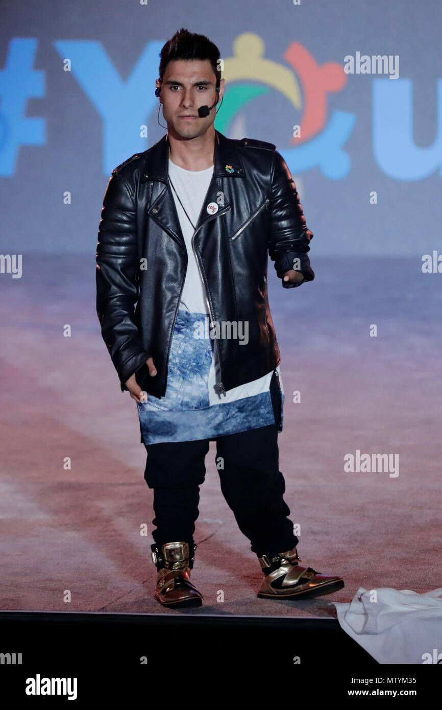 United Nations, New York, USA, May 30, 2018 - Singer and songwriter ...