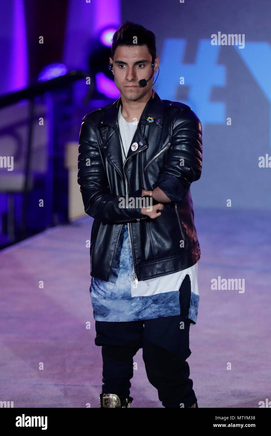 United Nations, New York, USA, May 30, 2018 - Singer and songwriter ...