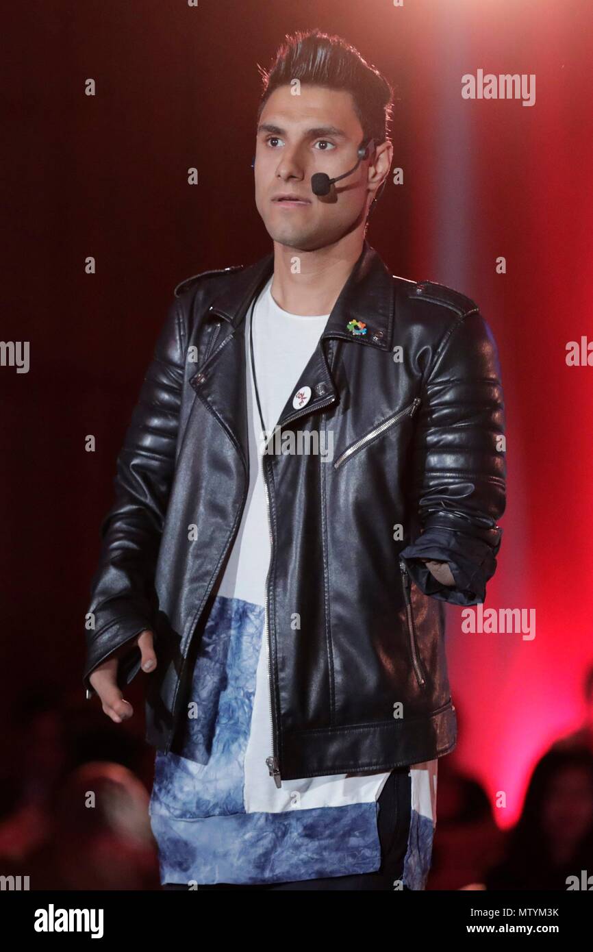 United Nations, New York, USA, May 30, 2018 - Singer and songwriter ...