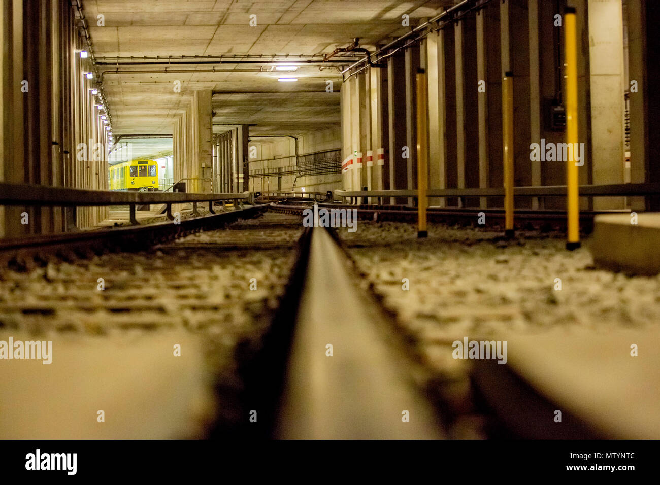 Underground stop hi-res stock photography and images - Alamy