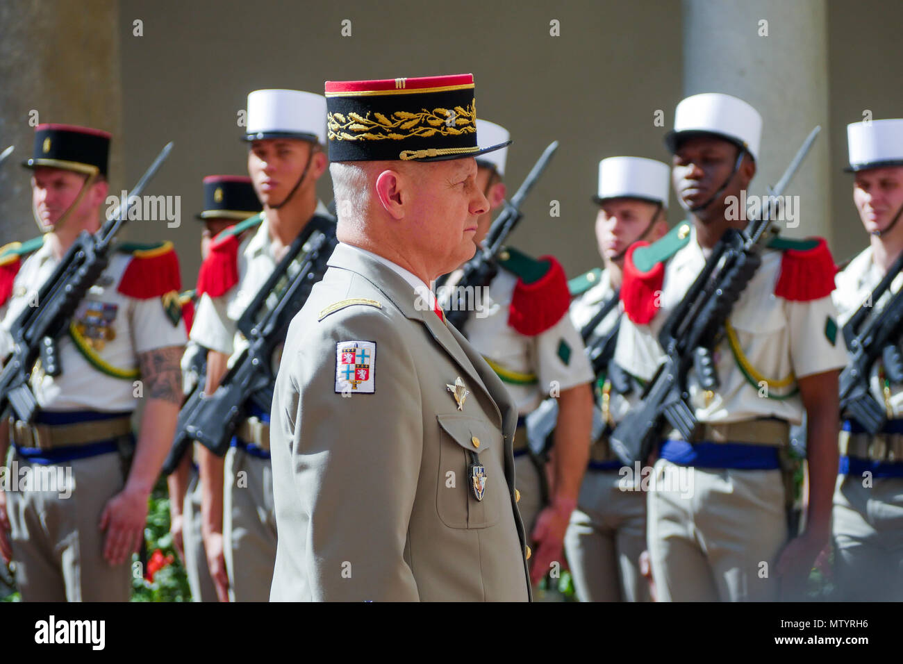 2018 french military parade hi-res stock photography and images - Alamy