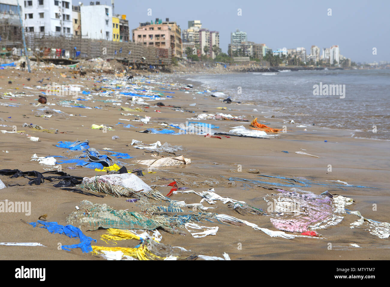 Mumbai, India. 31st May, 2018. 01 June 2018, Versova Beach - Mumbai ...