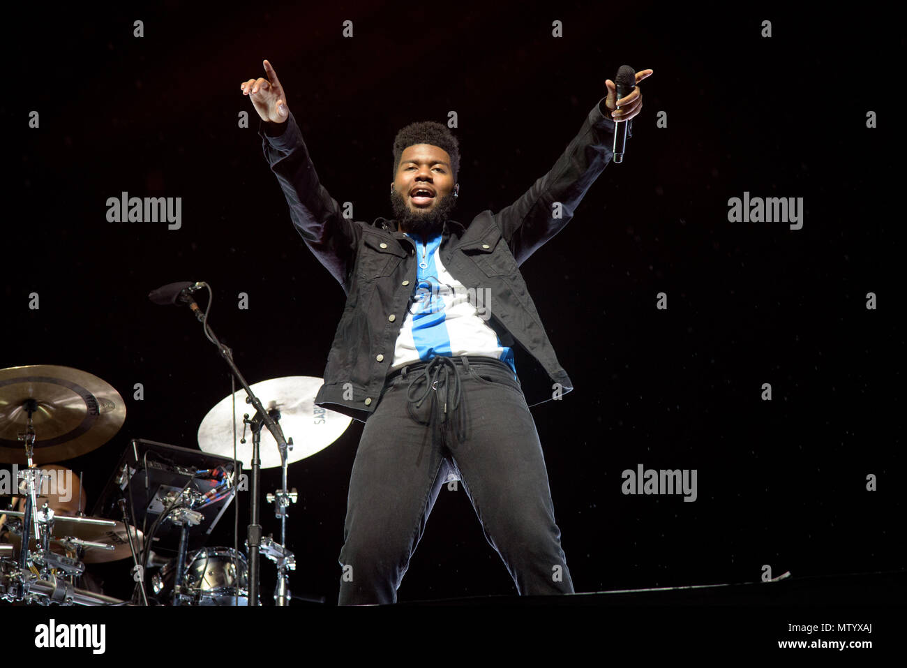 Toronto, Ontario, Canada. 31st May, 2018. American singer and ...