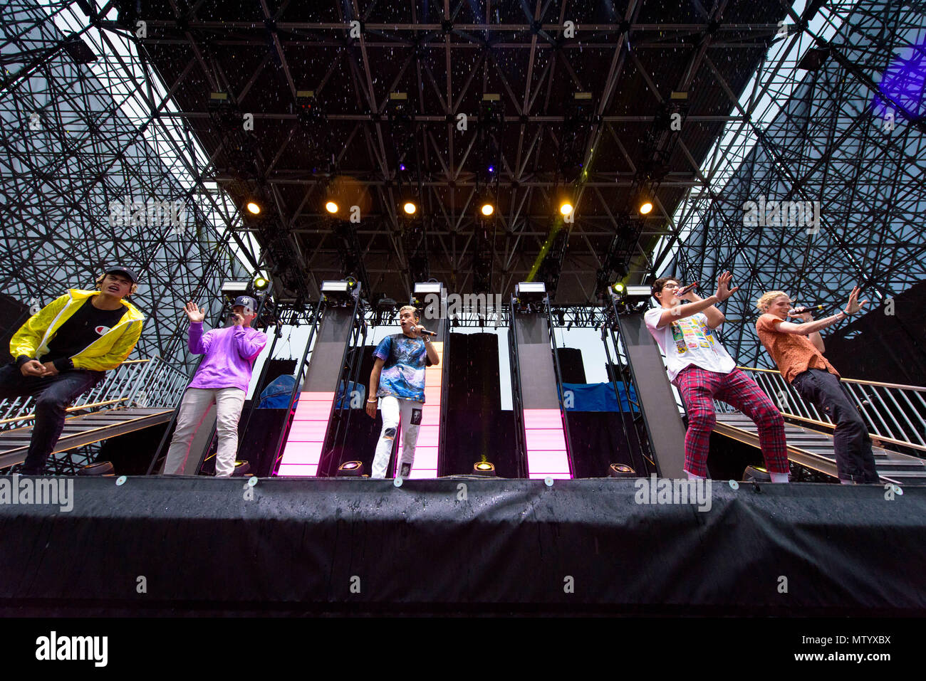 Toronto, Ontario, Canada. 31st May, 2018. American-Canadian pop boy ...