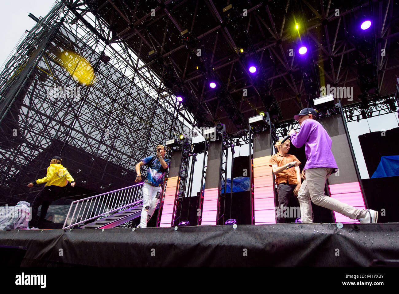 Toronto, Ontario, Canada. 31st May, 2018. American-Canadian pop boy ...