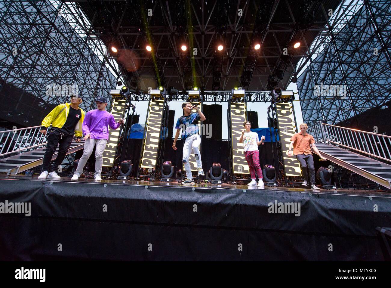 Toronto, Ontario, Canada. 31st May, 2018. American-Canadian pop boy ...