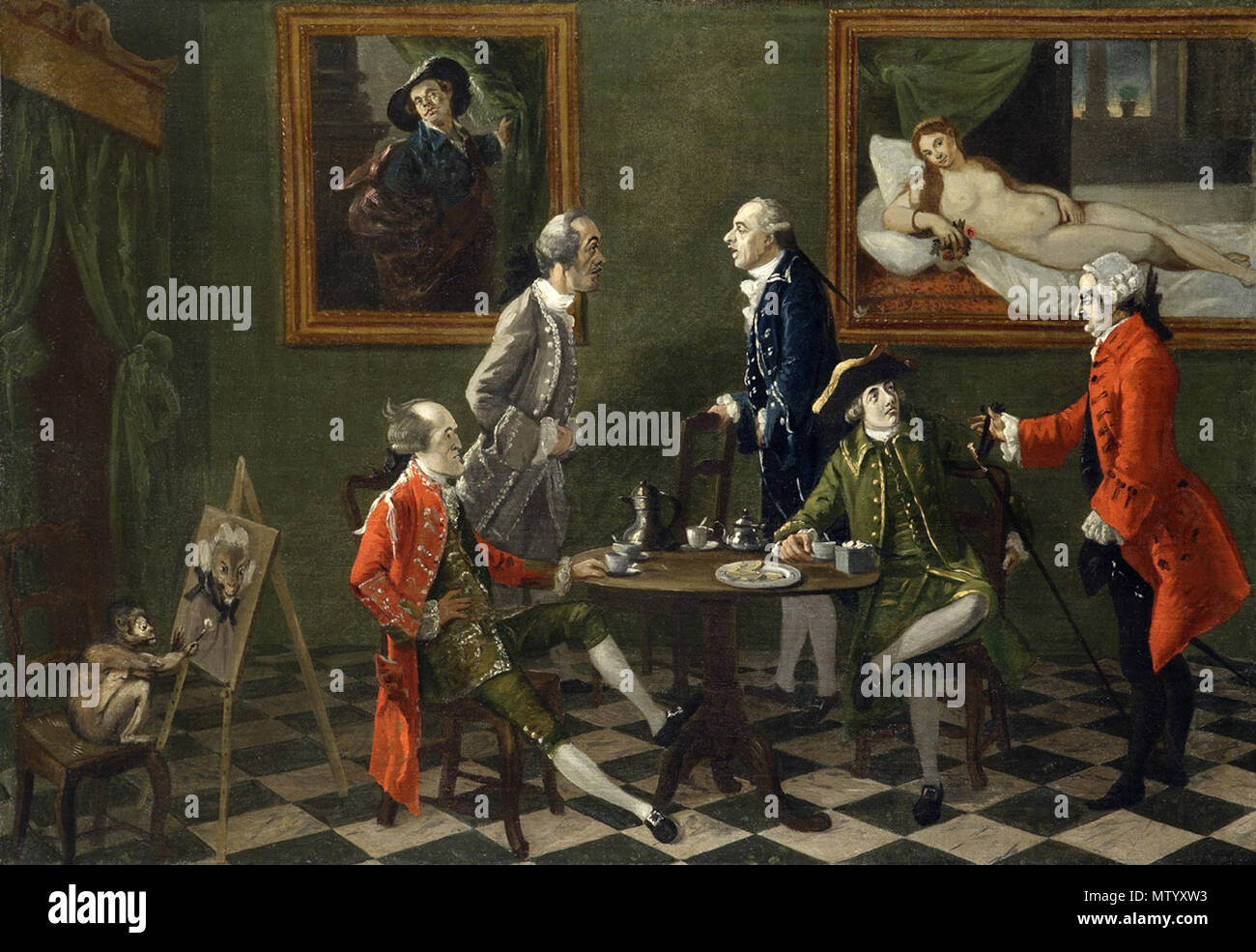 . English: The Cognoscenti: including Captain Walcot, Mr Apthorpe and ...