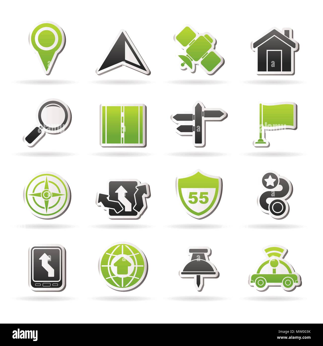 Tracing map Stock Vector Images - Alamy