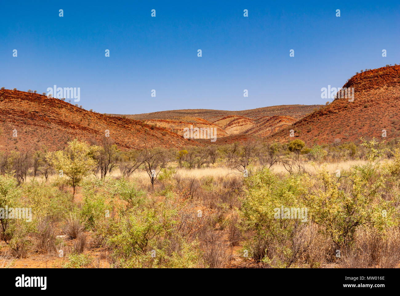 East MacDonnell Ranges near Alice Springs, Northern Territories ...