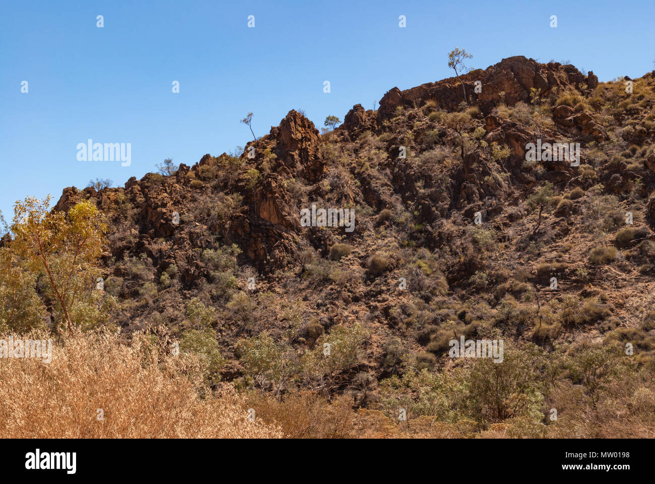 East MacDonnell Ranges near Alice Springs, Northern Territories ...