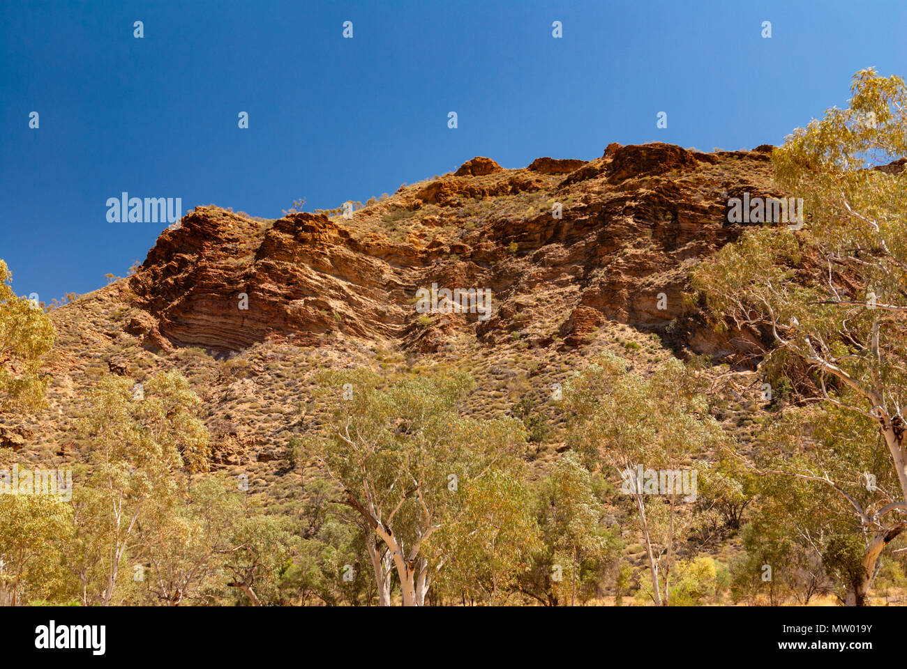 East MacDonnell Ranges near Alice Springs, Northern Territories ...