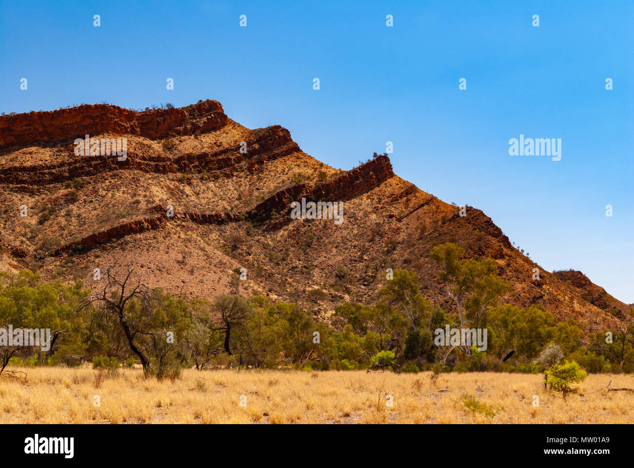 East MacDonnell Ranges near Alice Springs, Northern Territories ...