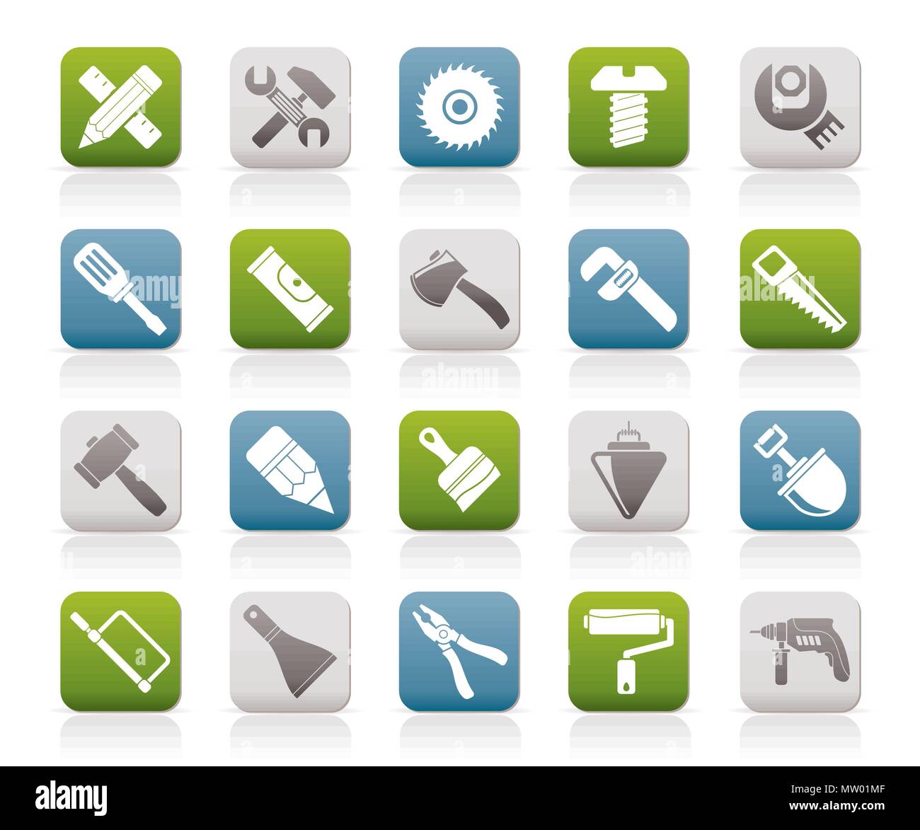 Shovel and brush Stock Vector Images - Alamy