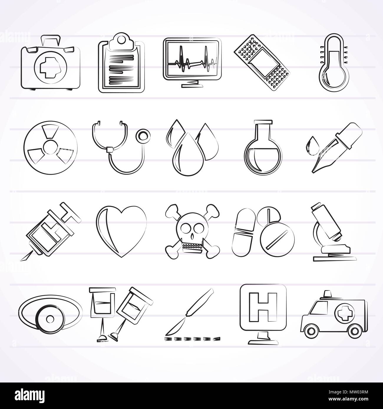 Hospital Mortuary Stock Vector Images - Alamy