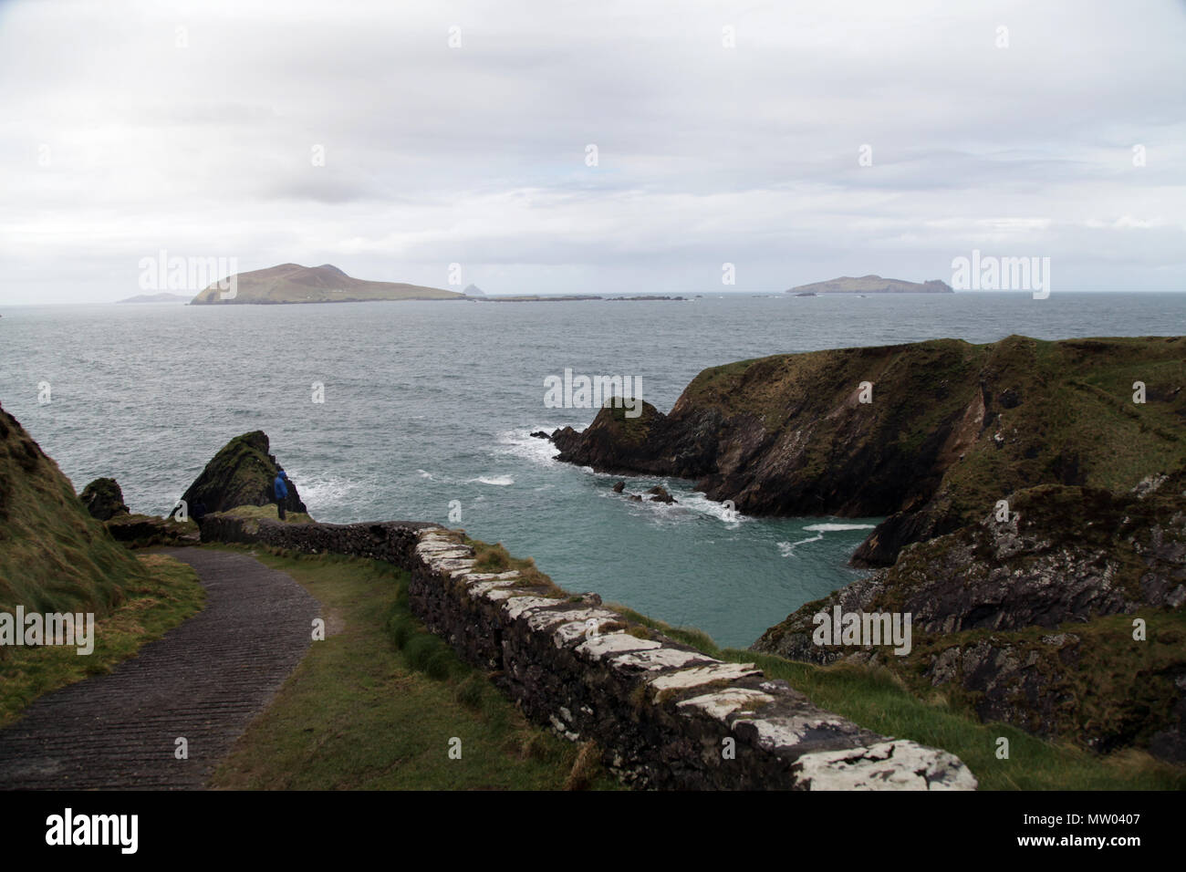 Coastal landscape, Ireland Stock Photo - Alamy