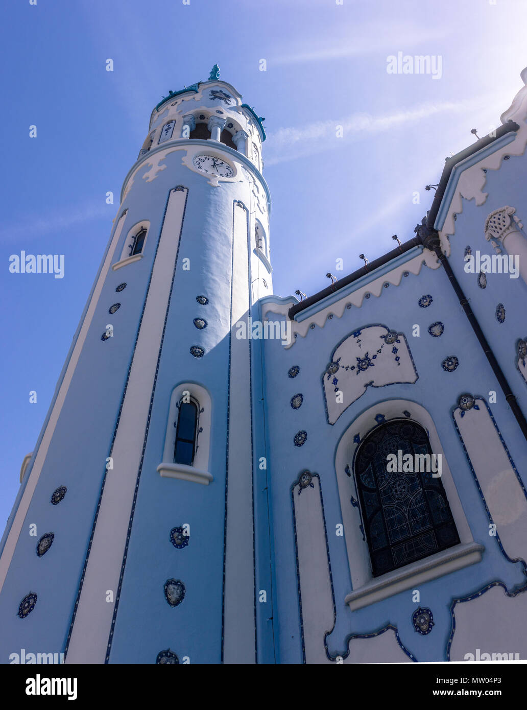 Baby blue church hi-res stock photography and images - Alamy