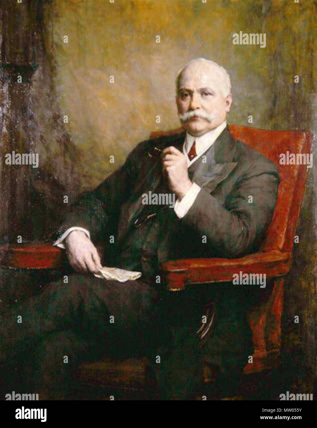 . English: Portrait (1911), oil on canvas, of Sir Edward Holden, 1st ...